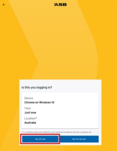 ASB - Authentication at Login - POLi