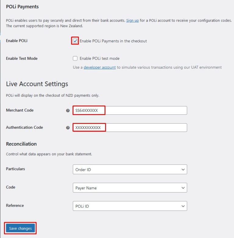 POLi Plugin - Install on WooCommerce - POLi